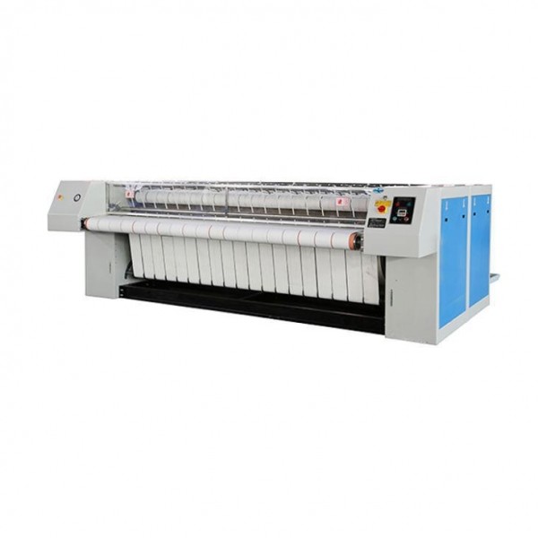 Hospital Flat Linen Ironing Machine Sealed Rotary Joints Non Leakage ...
