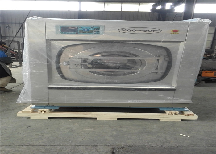 7.5 KW Powerful Industrial Laundry Washing Machine Frequency Controlled ...